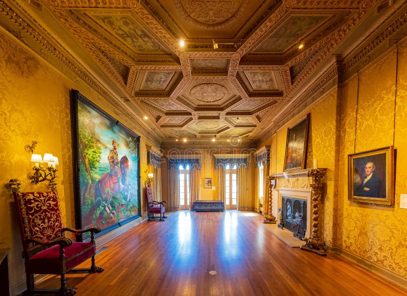 Interior View of the Philbrook Museum of Art Editorial Stock Photo ...