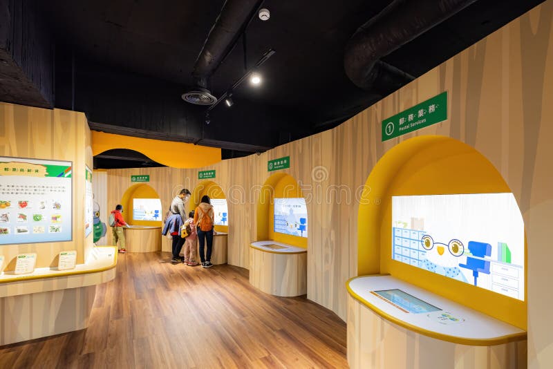 Interior View of the Postal Museum Editorial Stock Photo - Image of ...