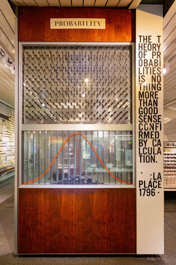 Interior View of the Probability Science Set Up in the New York Hall of ...