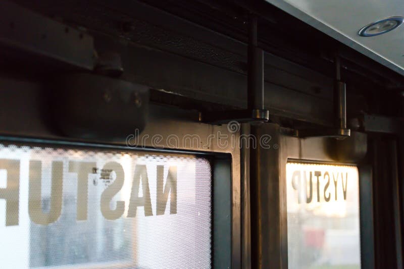 Interior View Public Transport Automatic Doors Stock Photos - Free ...