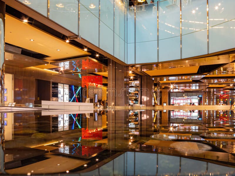 Interior View of the Q Square Mall Editorial Stock Image - Image of ...