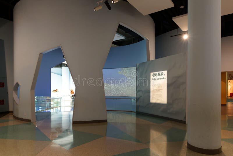 Interior View of Shanghai Natural History Museum Editorial Image ...