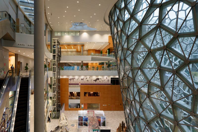 Interior View of Shanghai Natural History Museum Editorial Stock Image ...