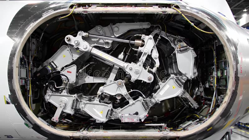 Detailed Reusable Rocket Leg Folding System Bay View Silver and Gray ...