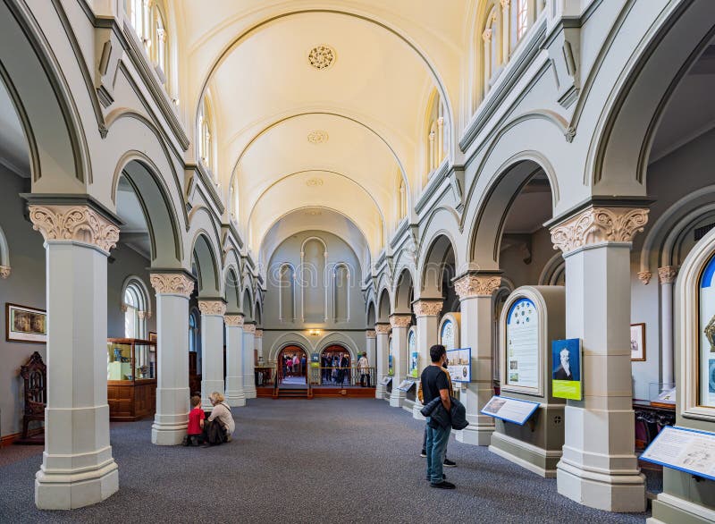 Interior View of the Smithsonian Castle Editorial Stock Photo - Image ...