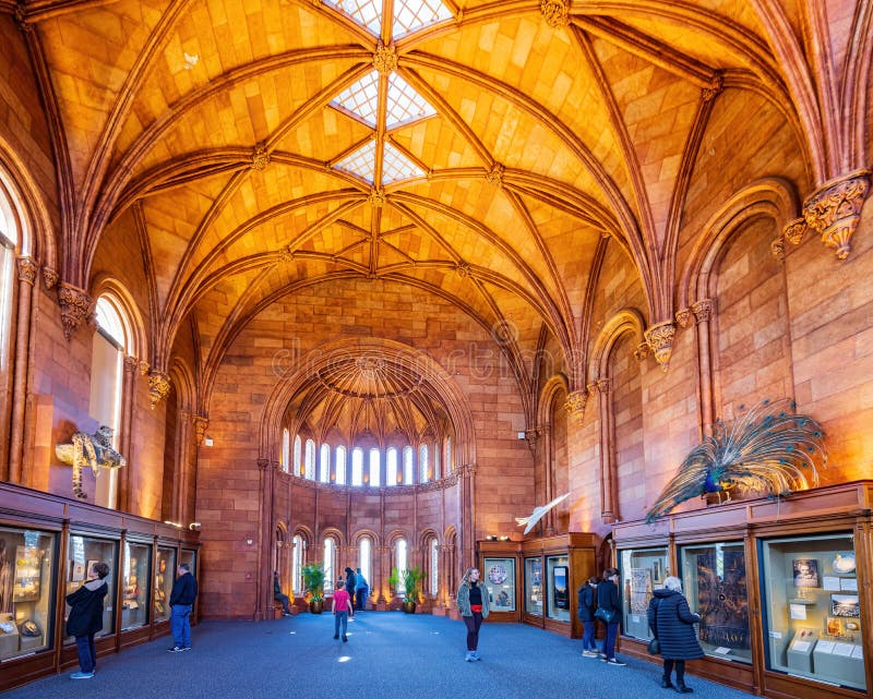 Interior View of the Smithsonian Castle Editorial Image - Image of ...