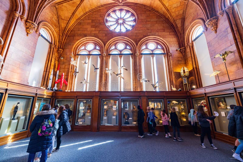Interior View of the Smithsonian Castle Editorial Stock Photo - Image ...