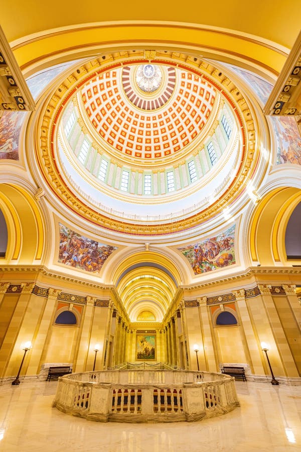Interior View of the State Capital Building Editorial Stock Image ...