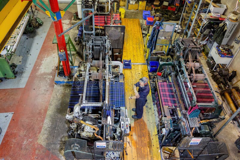 Interior View of the Tartan Weaving Mill and Experience Editorial Stock ...