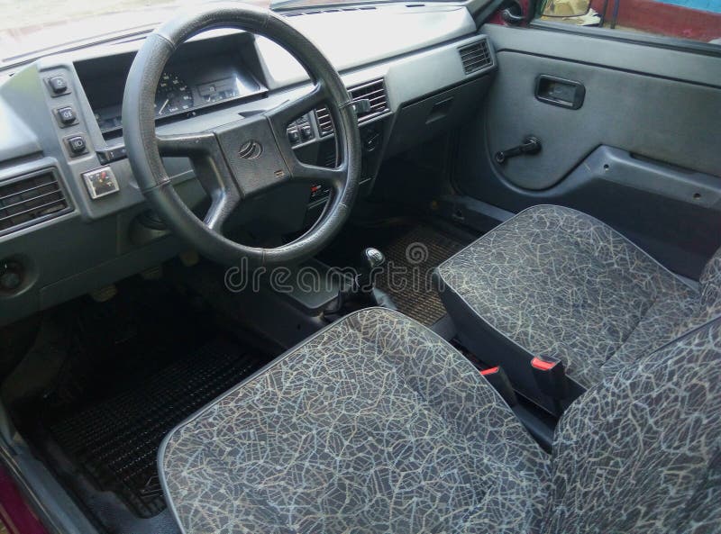 Interior View Tavria Nova Lux Editorial Stock Photo - Image of driving ...