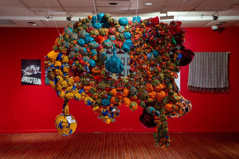 Interior View of the Textile Museum of Canada in Toronto. Editorial ...