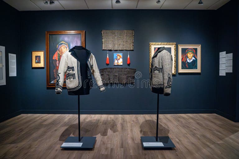 Interior View of the Textile Museum of Canada in Toronto. Editorial ...