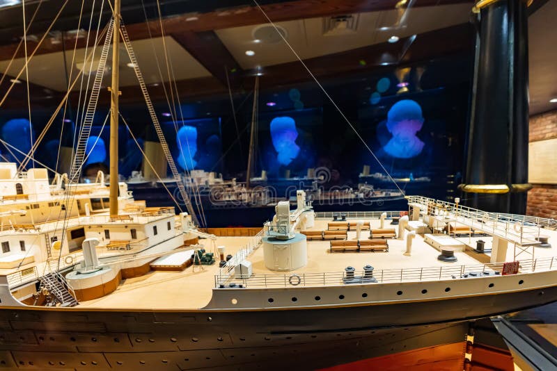 Interior View of the TITANIC Museum Attraction Editorial Image - Image ...
