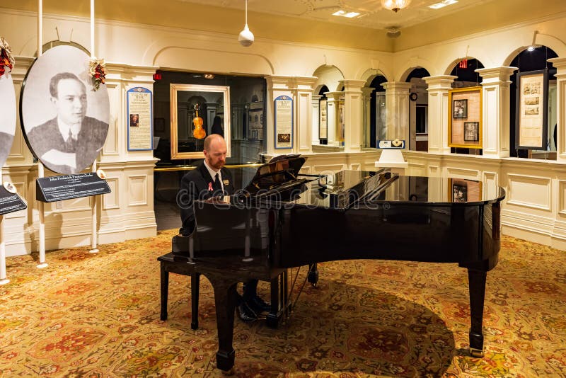 Interior View of the TITANIC Museum Attraction Editorial Photography ...