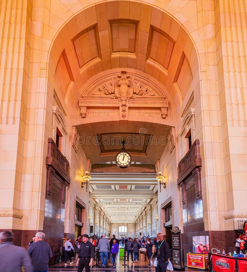 Interior View of the Union Station Editorial Stock Photo - Image of ...