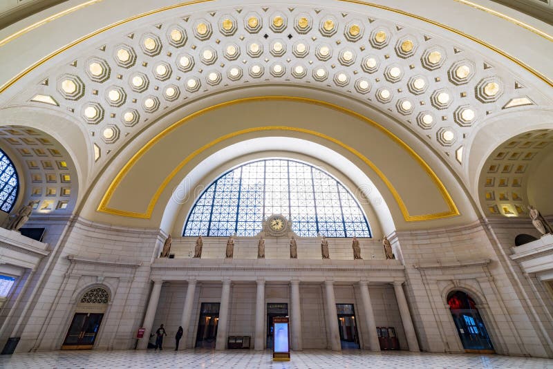 Interior View of the Union Station Editorial Photo - Image of interior ...