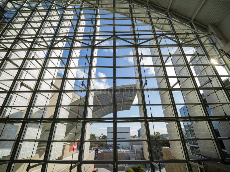 Interior View of the UNLV Lied Library Editorial Photography - Image of ...