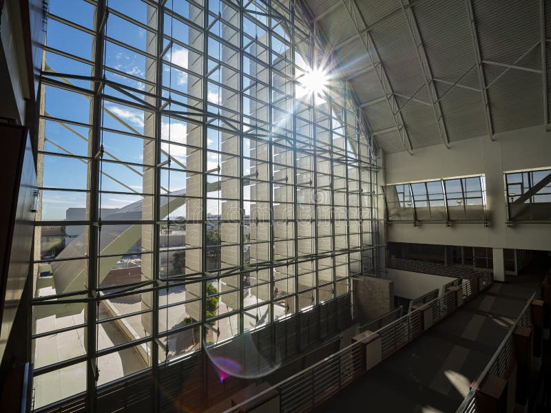 Interior View of the UNLV Lied Library Editorial Photography - Image of ...
