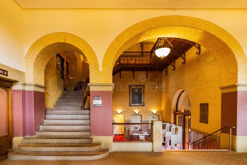 Interior View of the Uris Library of Cornell University Editorial Stock ...
