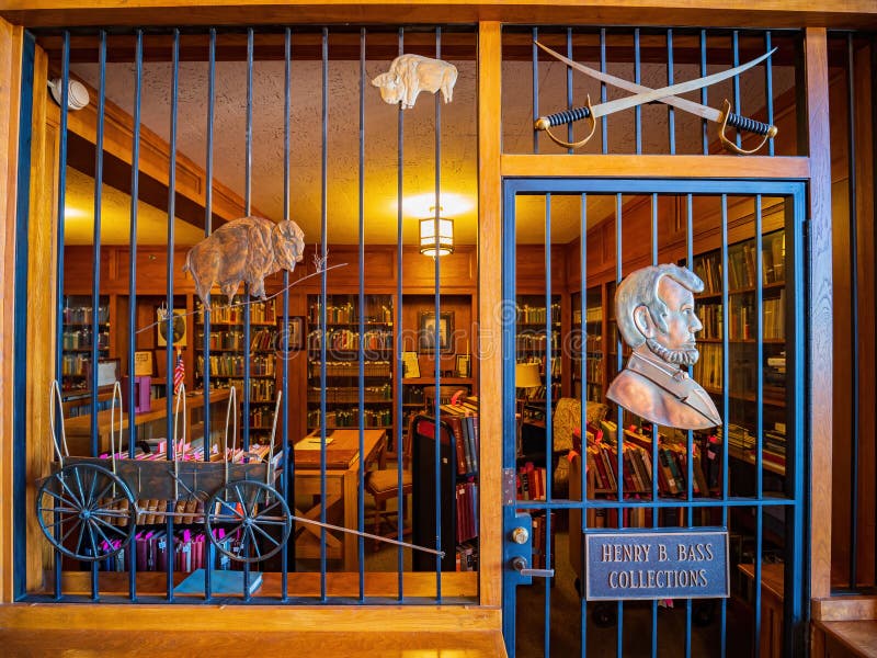 Interior View of the Western History Collection Editorial Photography ...