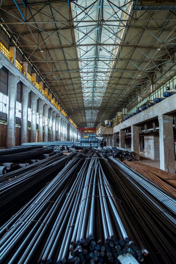 Interior View of Workshop of a Factory Stock Photo - Image of view ...