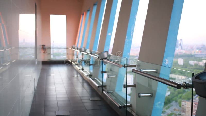 Interior of Viewing Platform in High-rise Building Stock Video - Video ...