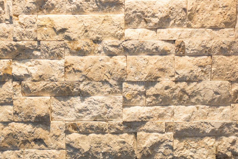 Interior Wall Made by Stone Tiles Stock Image - Image of brick ...