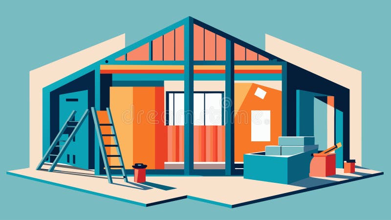 Prefabricated Structure Stock Illustrations – 1,005 Prefabricated ...