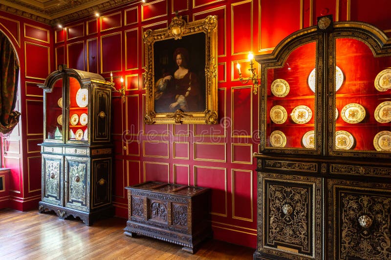 Interior of Warwick Castle - is a Medieval Castle, UK Editorial Stock ...