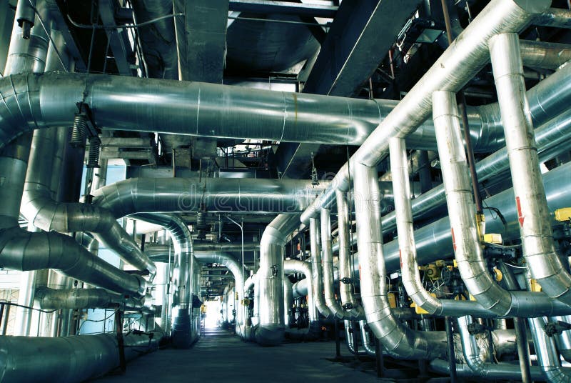 Interior of Water Treatment Plant Stock Photo - Image of treatment ...