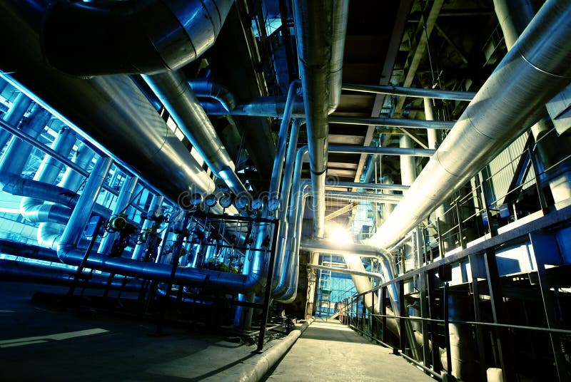 Interior of Water Treatment Plant Stock Photo - Image of treatment ...