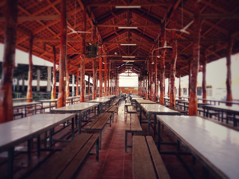 Empty food court stock photo. Image of interior, architecture - 138543964