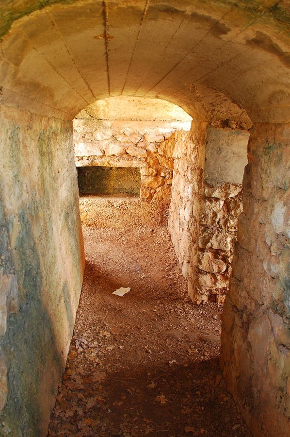Interior of World War One Trenches Stock Photo - Image of interior ...