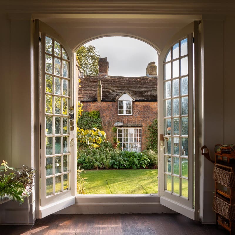 Interiors of a British House, AI Generated Stock Illustration ...