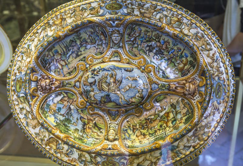 Interiors and Details of the Bargello, Florence, Italy Editorial Image ...