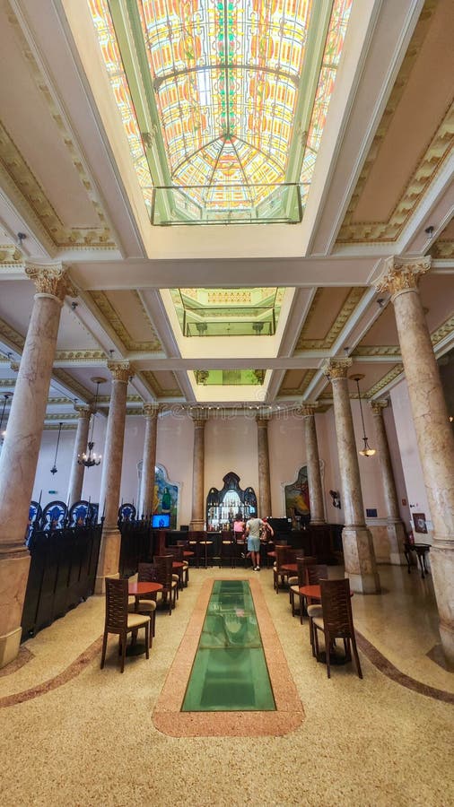 The Interiors of Hotel Raquel at Havana on Cuba Editorial Stock Image ...