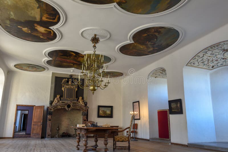 Interiors of Kronborg Castle at Helsingor on Denmark Editorial ...