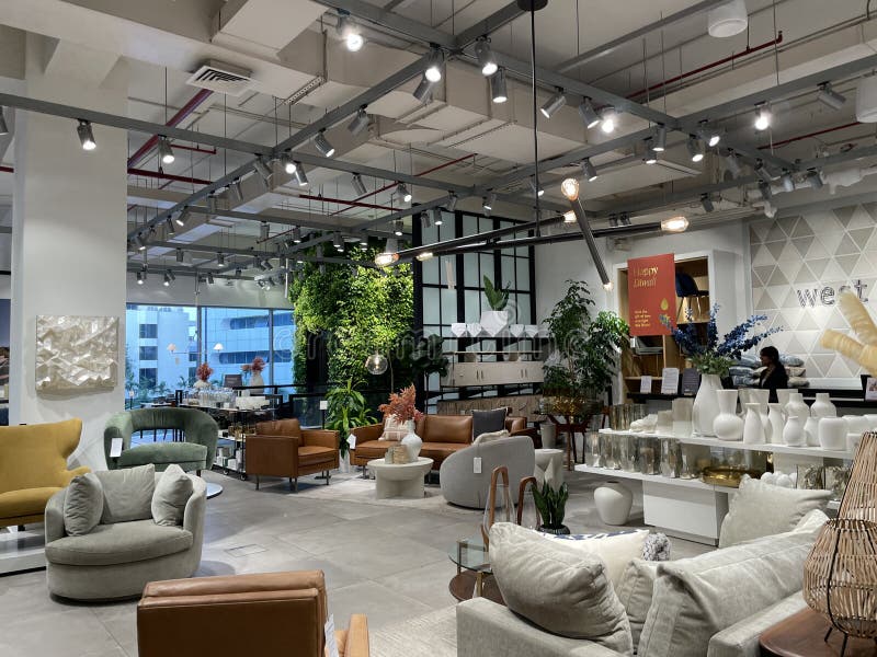 Interiors of Maker Maxity Mall, Bandra Kurla Complex Editorial ...