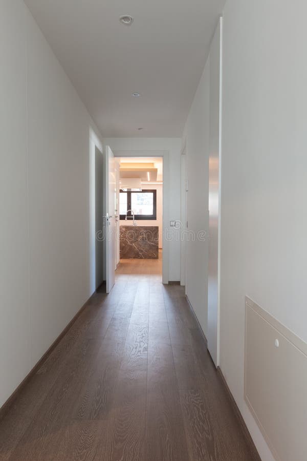 Interiors of Modern Apartment, Empty New Spaces, Nobody Stock Photo ...