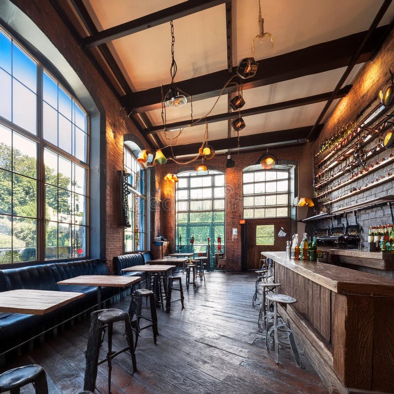 Industrial Hipster Ale House Stock Illustrations – 4 Industrial Hipster ...