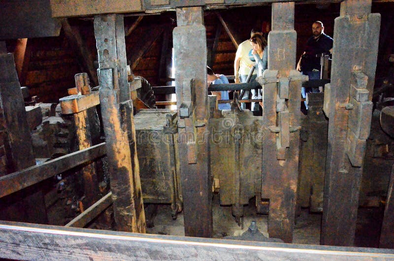 Interiors of a Traditional Windmill Editorial Photo - Image of ...