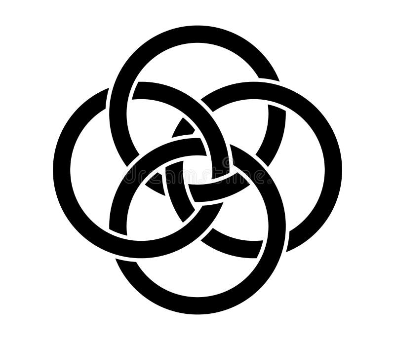 Interlace, Interconnected, Intersecting Circles, Rings Abstract ... Interlace, Interconnected, Intersecting Circles, Rings Abstract ...