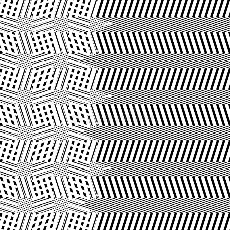 Interlace, Interlocking Lines. Curve, Flex Intersecting Lines Grid ...