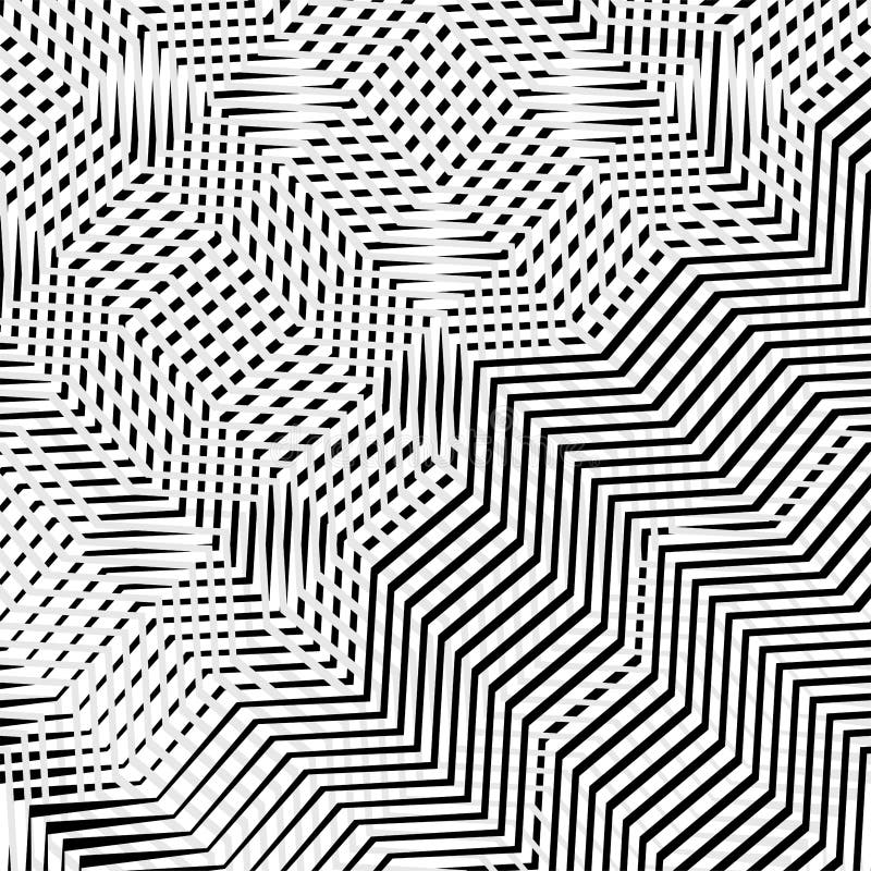 Interlace, Interlocking Lines. Curve, Flex Intersecting Lines Grid ...