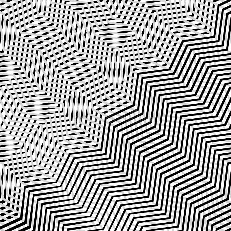 Interlace, Interlocking Lines. Curve, Flex Intersecting Lines Grid ...