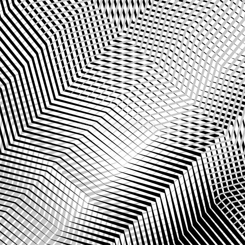 Interlace, Interlocking Lines. Curve, Flex Intersecting Lines Grid ...