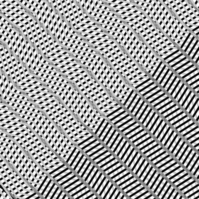 Interlace, Interlocking Lines. Curve, Flex Intersecting Lines Grid ...