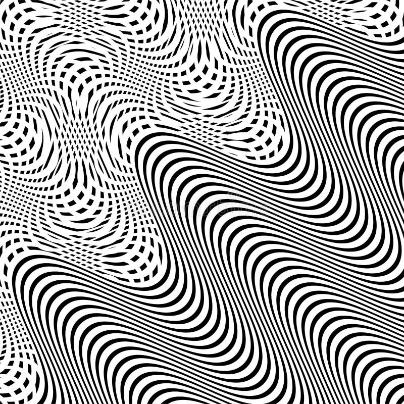 Interlace, Interlocking Lines. Curve, Flex Intersecting Lines Grid ...