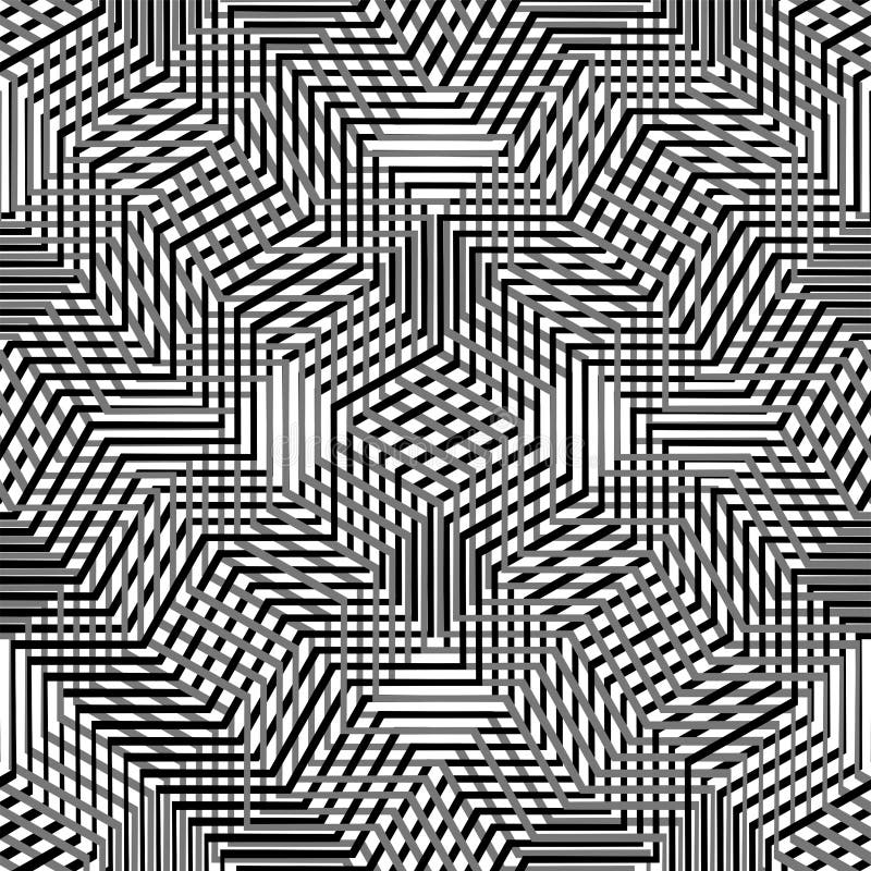 Interlace, Interlocking Lines. Curve, Flex Intersecting Lines Grid ...