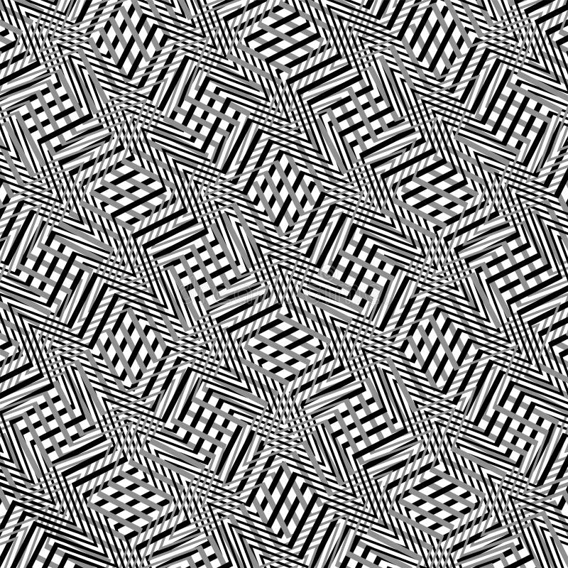 Interlace, Interlocking Lines. Curve, Flex Intersecting Lines Grid ...